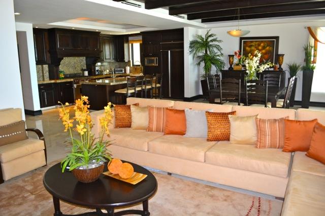 Hacienda de Mita Beachfront Ground Level is a four bedroom Punta Mita villa