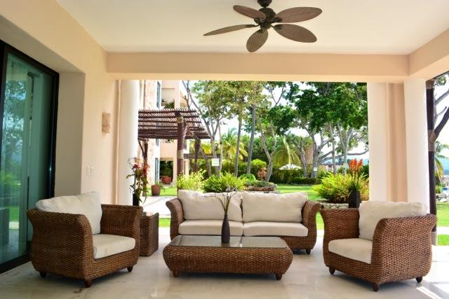Hacienda de Mita Beachfront Ground Level is a four bedroom Punta Mita villa