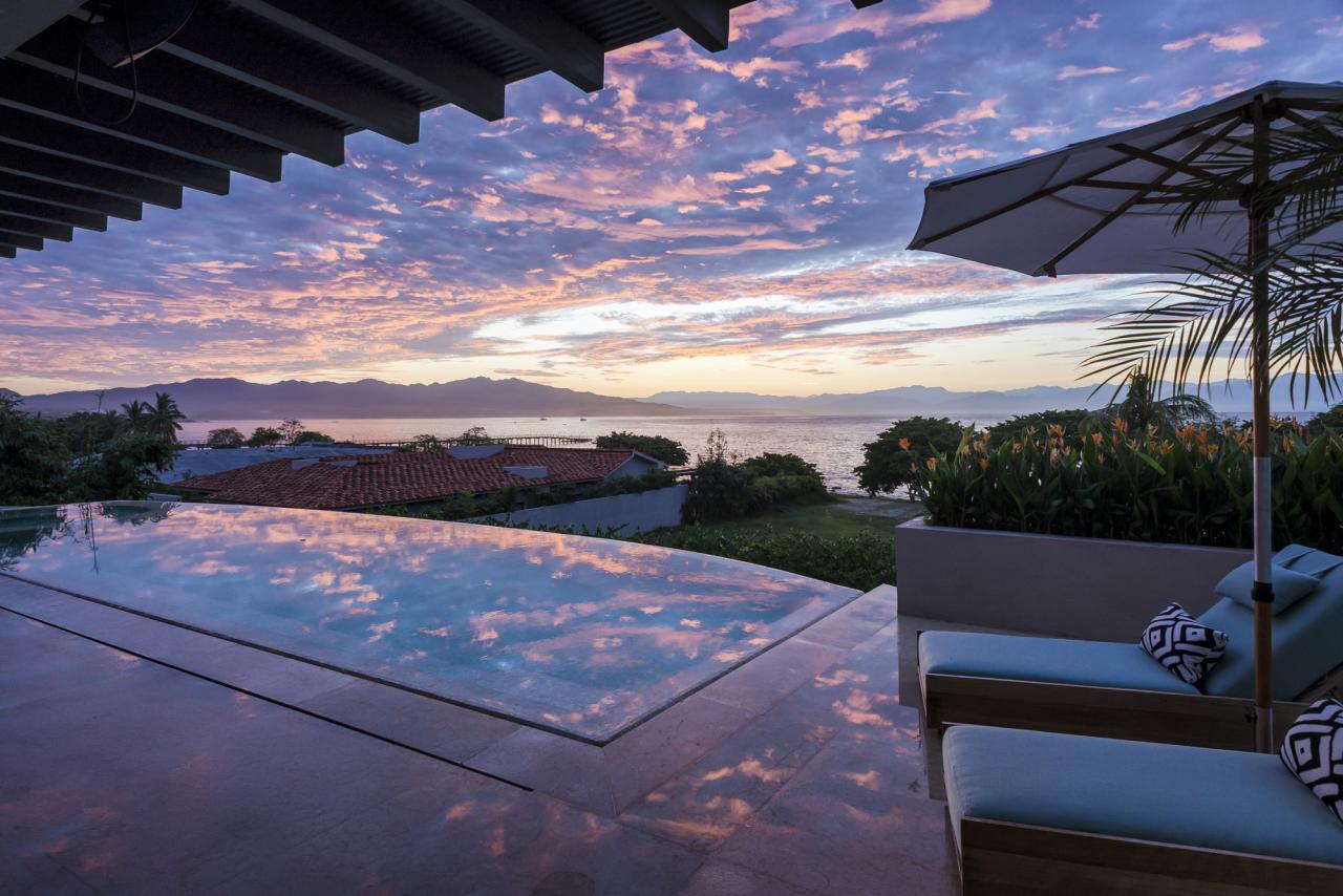 Tres Amores is a four bedroom Punta Mita vacation condo