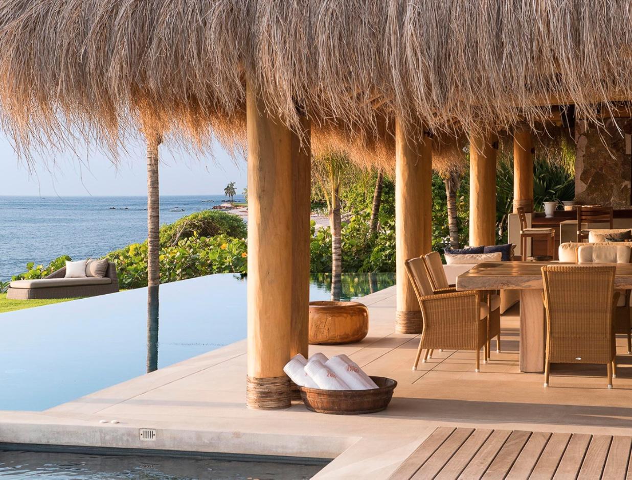 Casa Entre Roca is a seven bedroom Punta Mita vacation rental